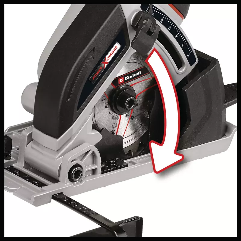 Einhell Cordless Mini Circular Saw TE-CS 18/89 Li - Solo