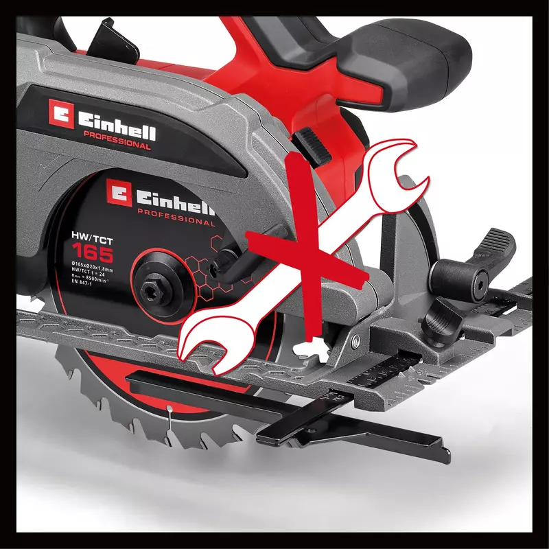 TP-CS 18/165 Li BL - Solo | Cordless Circular Saw