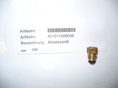 Ablassventil - Ersatzteile / Zubehör - Einhell Service