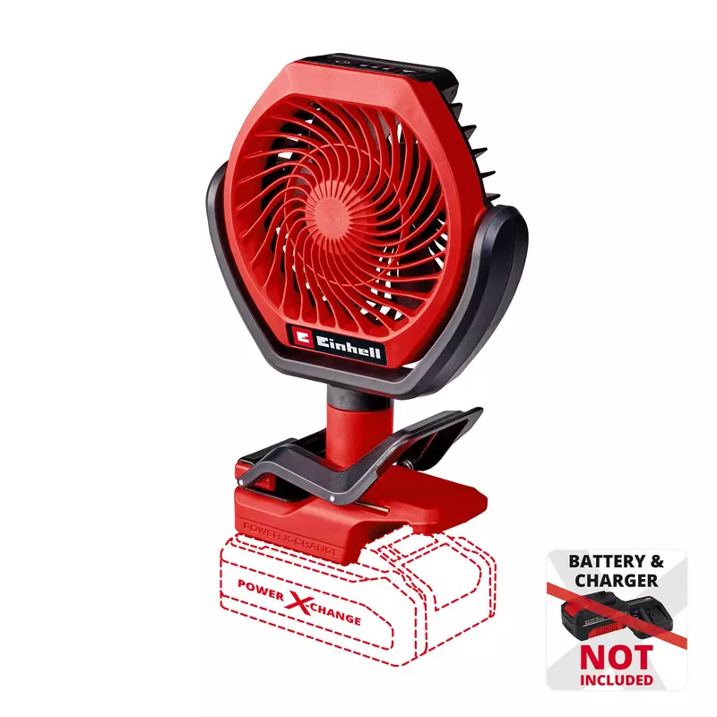 GC-CF 18/110 Li-Solo | Ventilador inalámbrico
