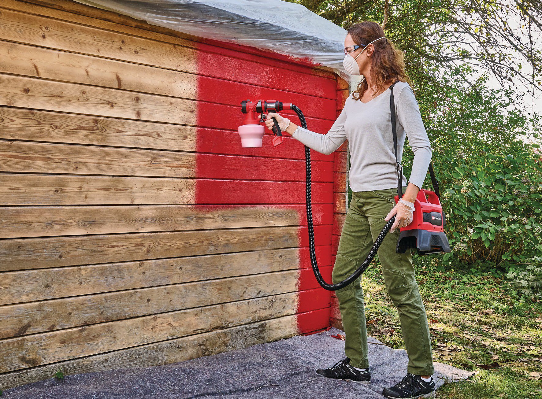 TE-SY 18/90 Li-Solo | Cordless Paint Spray System