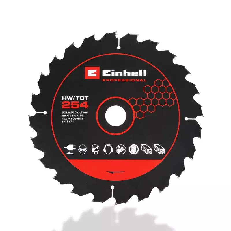 Saw Blade, Ø 254 x 30 x 2.9 mm, 24 T | Circular saw blade
