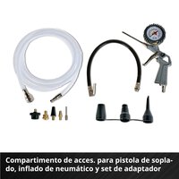 TE-AC 36/6/8 Li OF Set-Solo | Compresor de aire inalámbrico