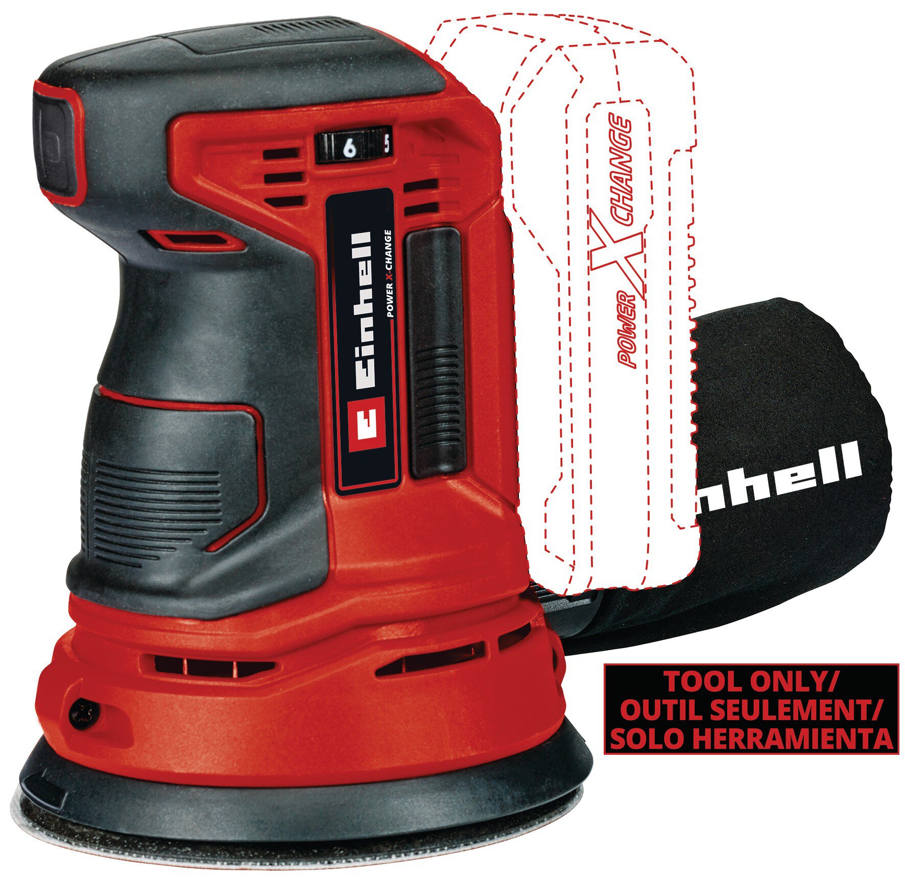 TE-RS 18 Li-Solo; EX; NA | Cordless Random Orbit Sander