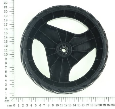 Left-Front wheel assembly - Spareparts / Accessories - Einhell Service