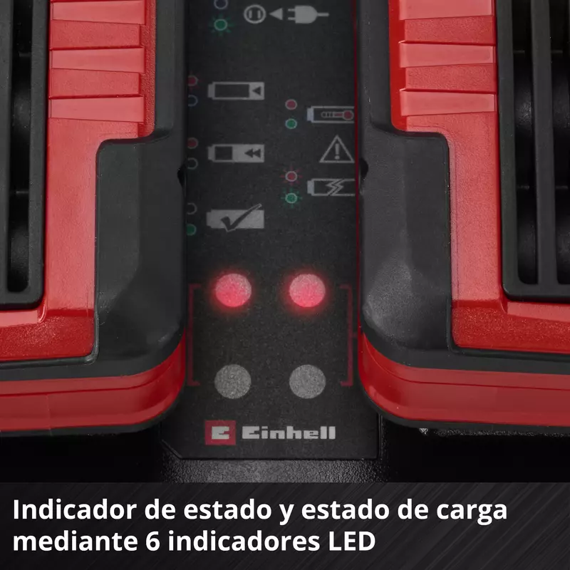 Einhell Cargador PXC Power X-Twincharger 4A