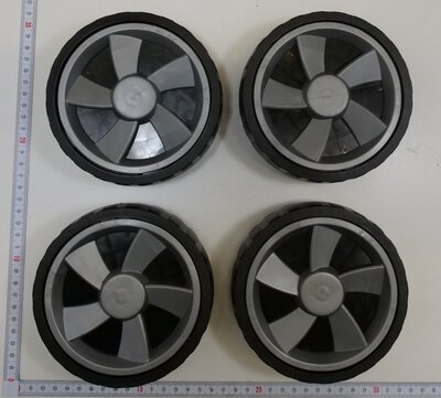 wheels (4pcs) - Spareparts / Accessories - Einhell Service