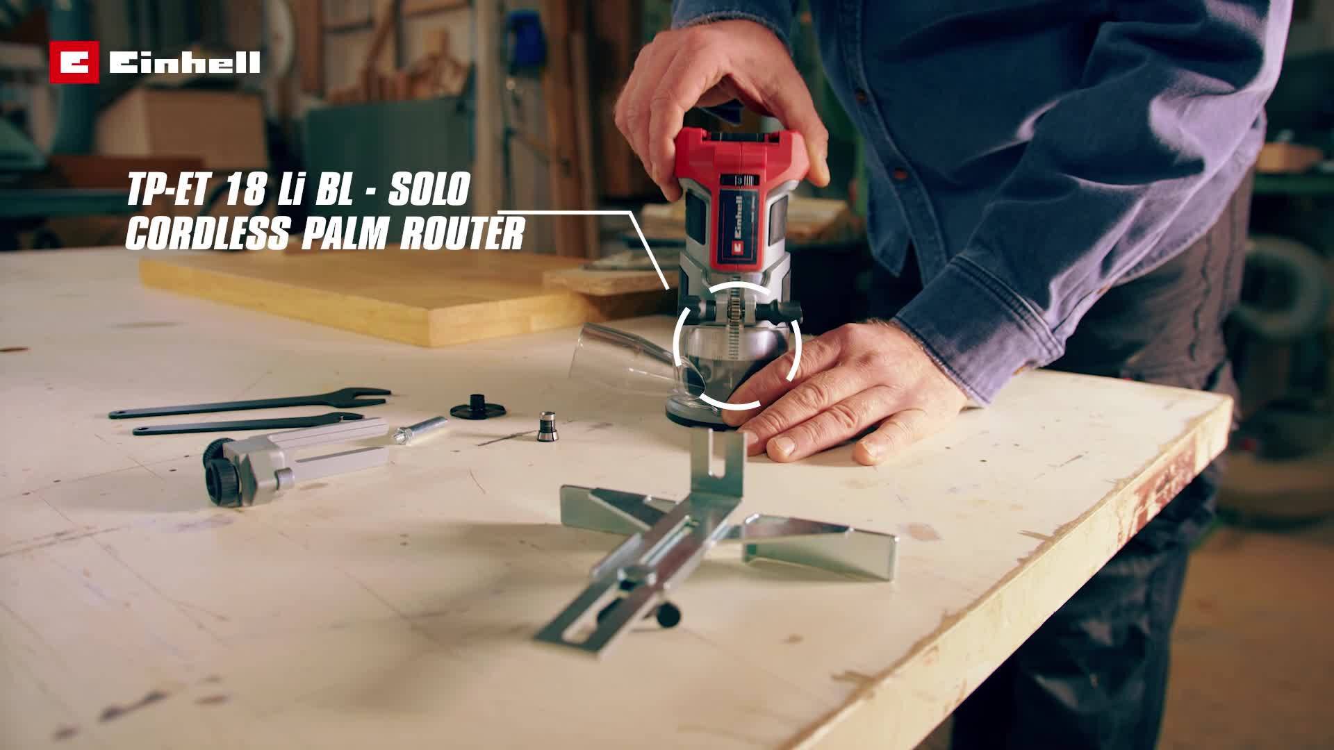 TP-ET 18 Li BL - Solo | Cordless Palm Router
