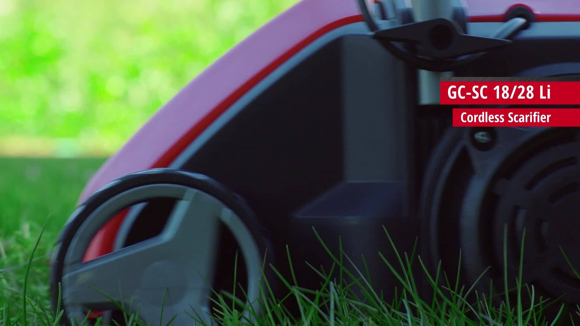 GC-SC 18/28 Li-Solo | Cordless Scarifier / Aerator